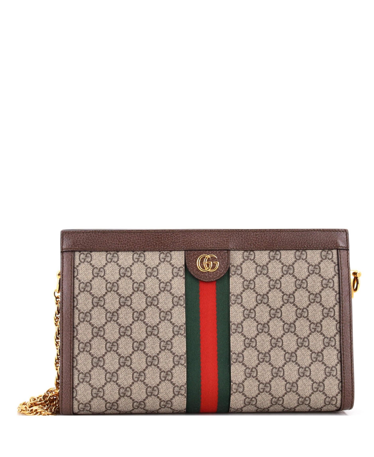 Click here for Pre-Owned Gucci Medium Ophidia Chain Shoulder Bag... prices