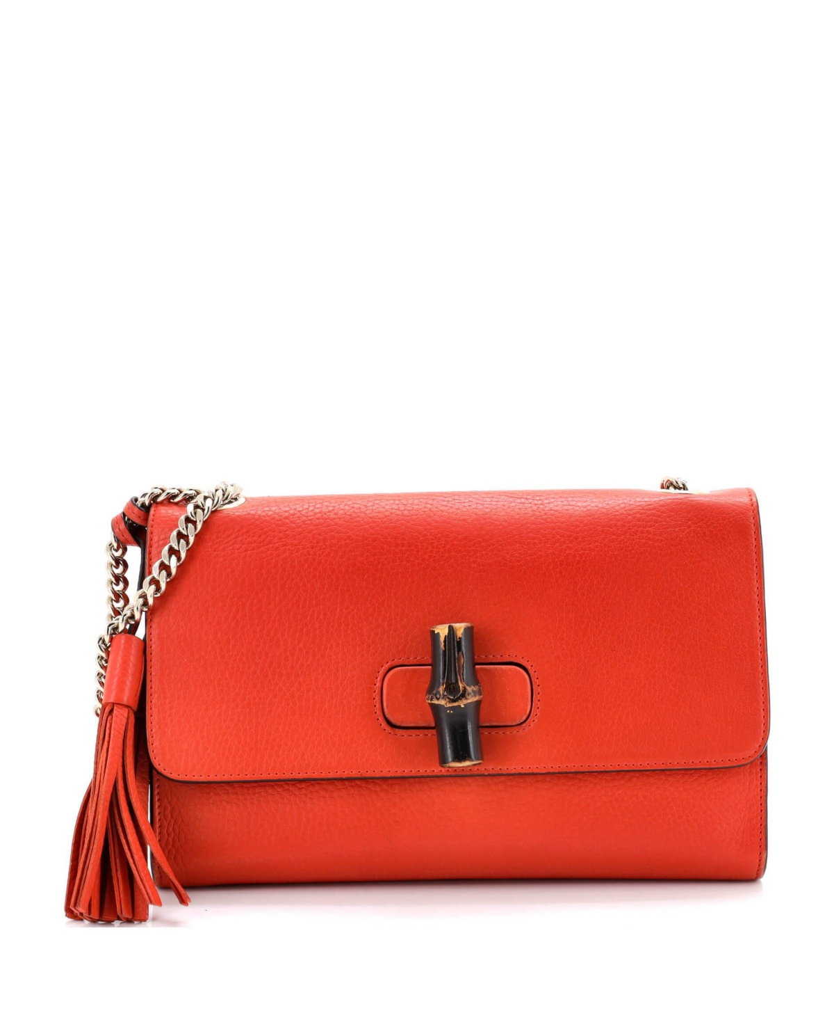 Click here for Pre-Owned Gucci Medium Miss Bamboo Shoulder Bag Le... prices