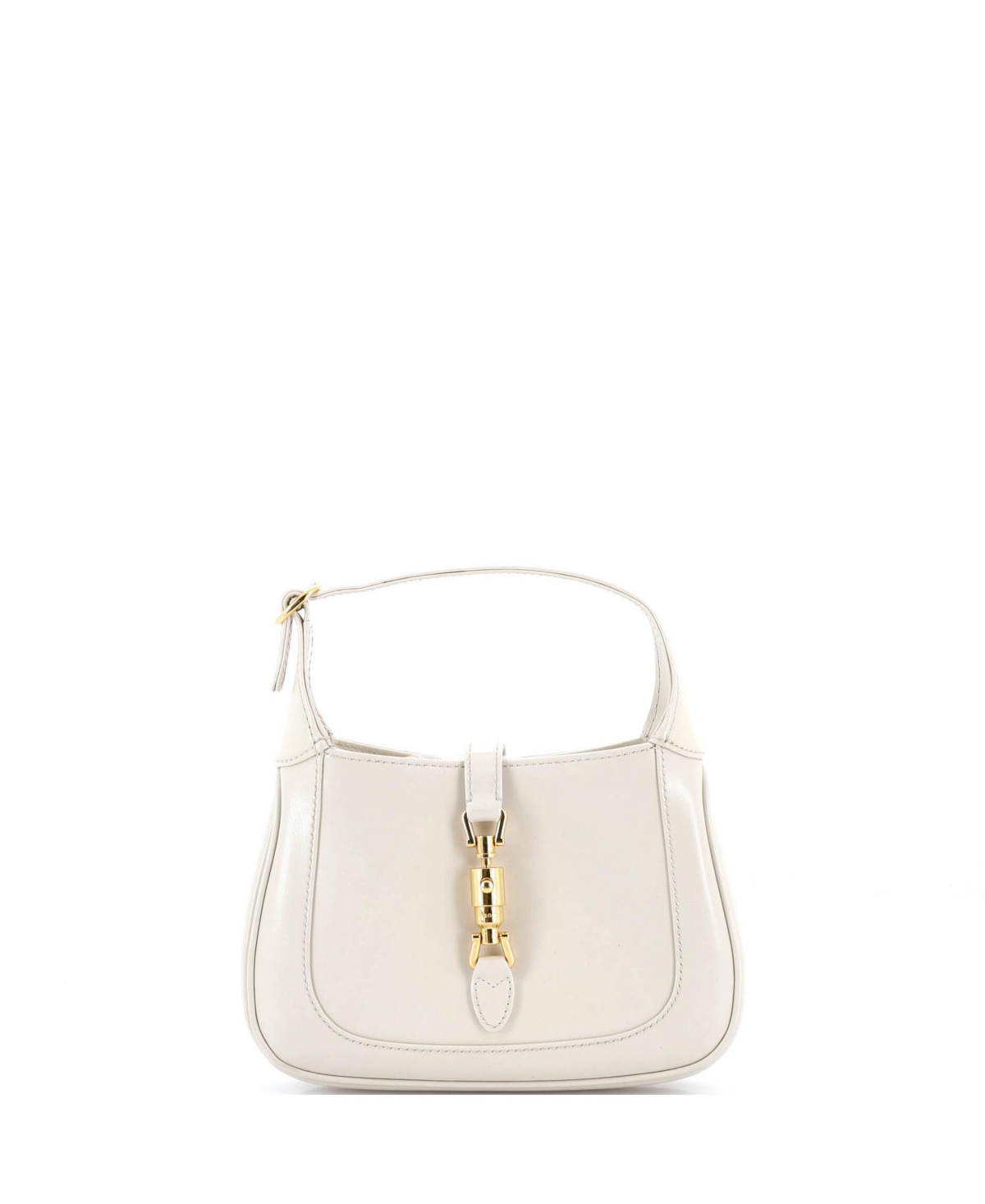 Click here for Pre-Owned Gucci Mini Jackie 1961 Hobo Leather - Wh... prices