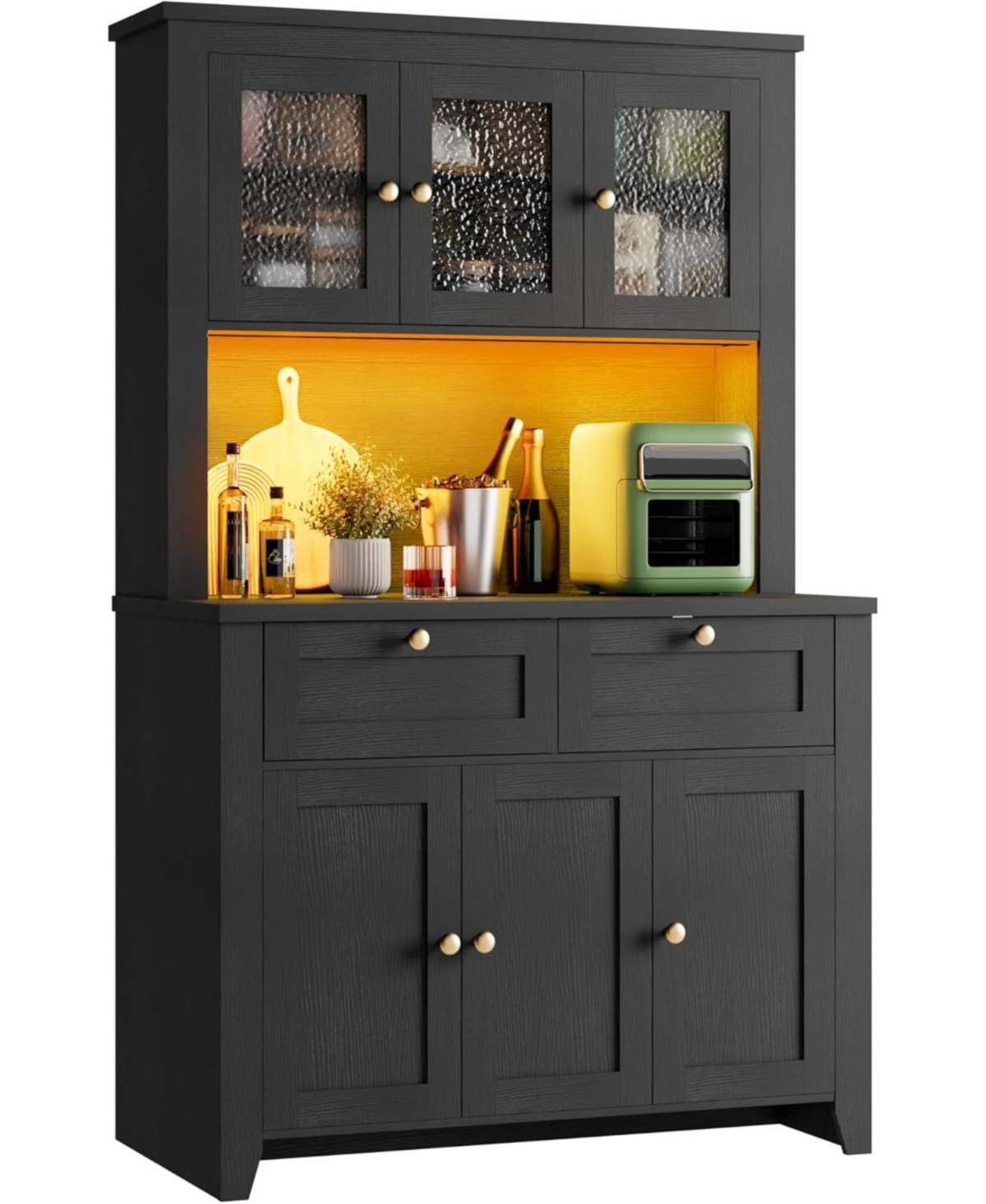 Click here for gaomon Pantry Cabinet with Charging Station  Farmh... prices