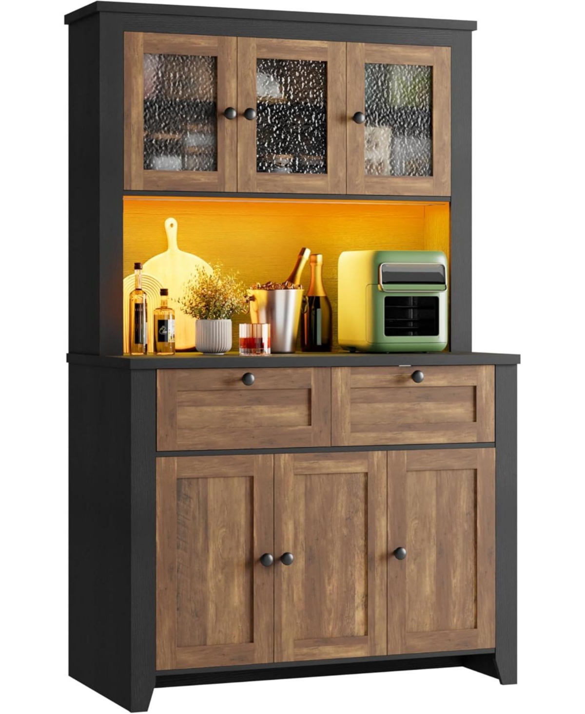 Click here for gaomon Pantry Cabinet with Charging Station  Farmh... prices