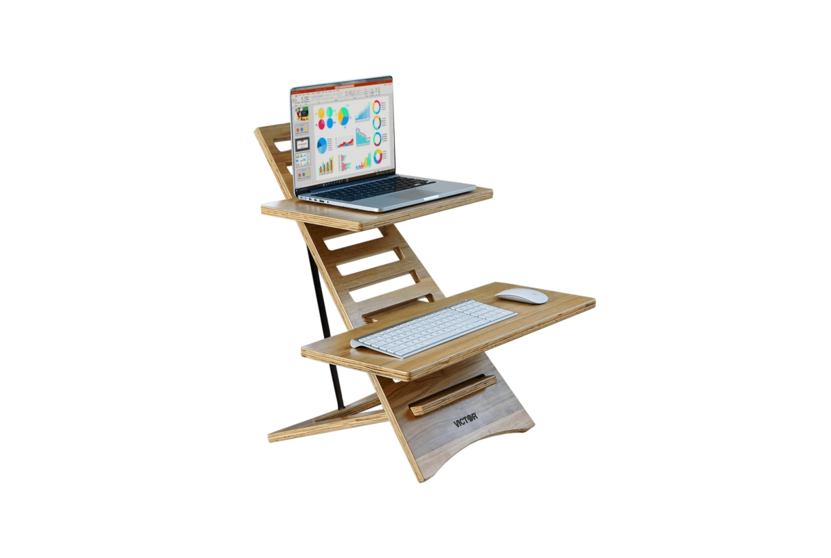 Click here for Victor High Rise Acacia Wood Stand-Up Desk Convert... prices