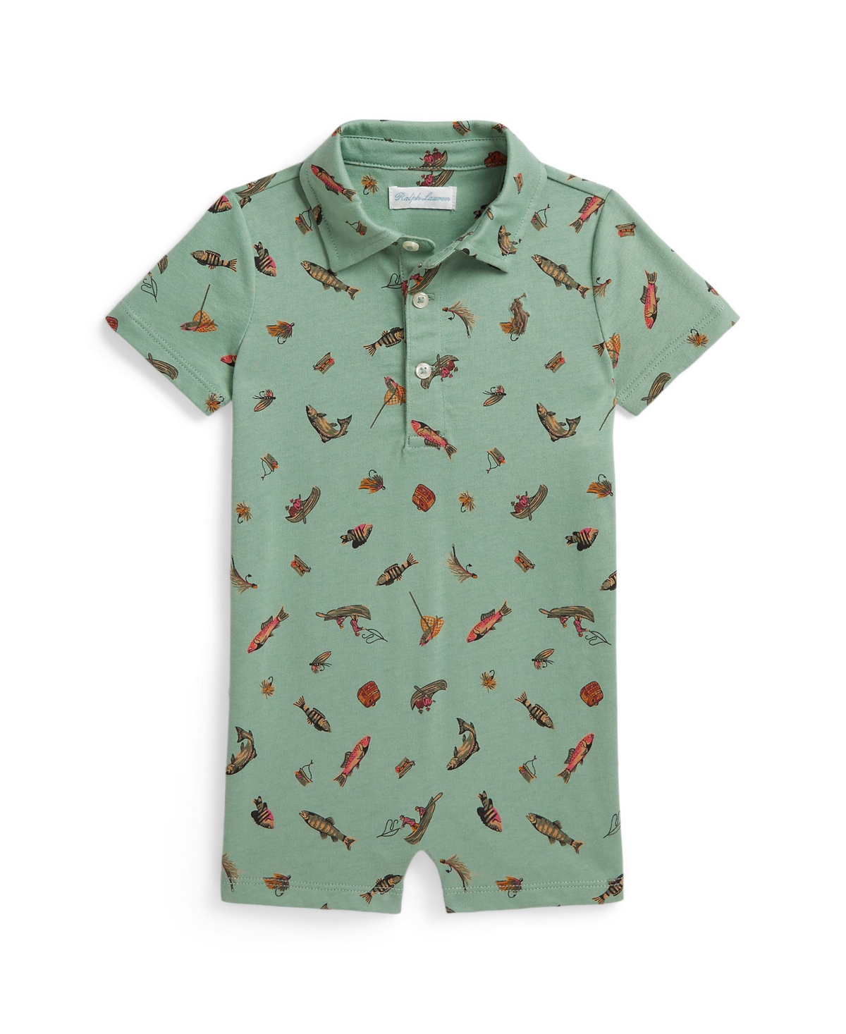 Click here for Polo Ralph Lauren Baby Boys Fishing-Print Polo Sho... prices