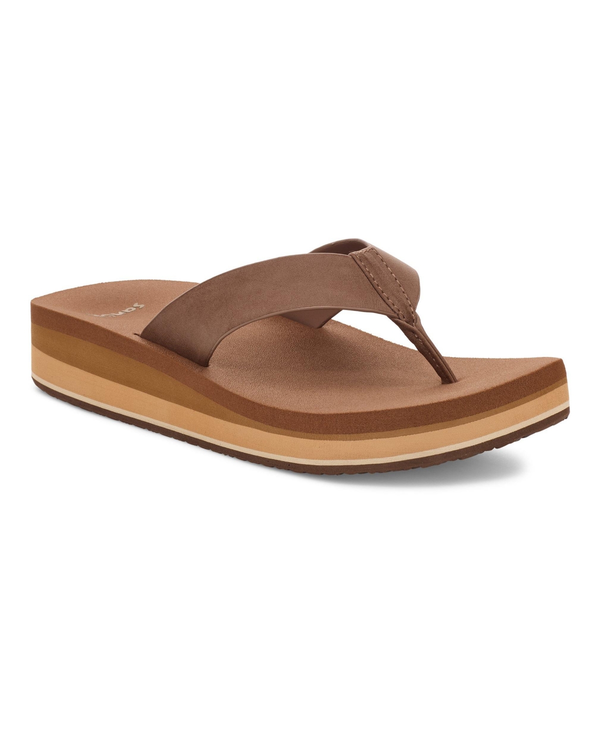 Click here for Sanuk Womens Highland St Sandals - Brown prices