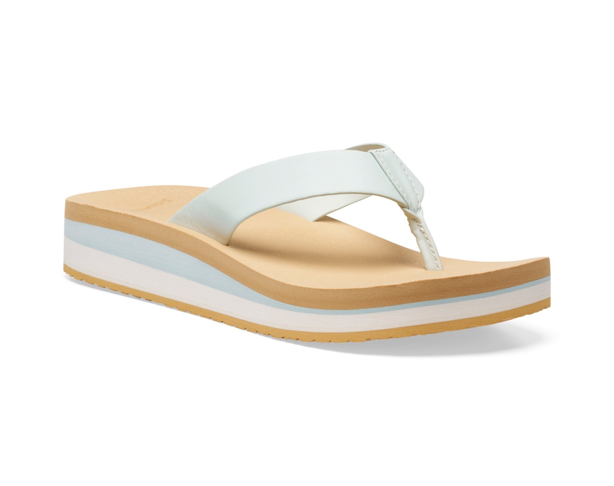 Click here for Sanuk Womens Highland St Sandals - Spa blue prices