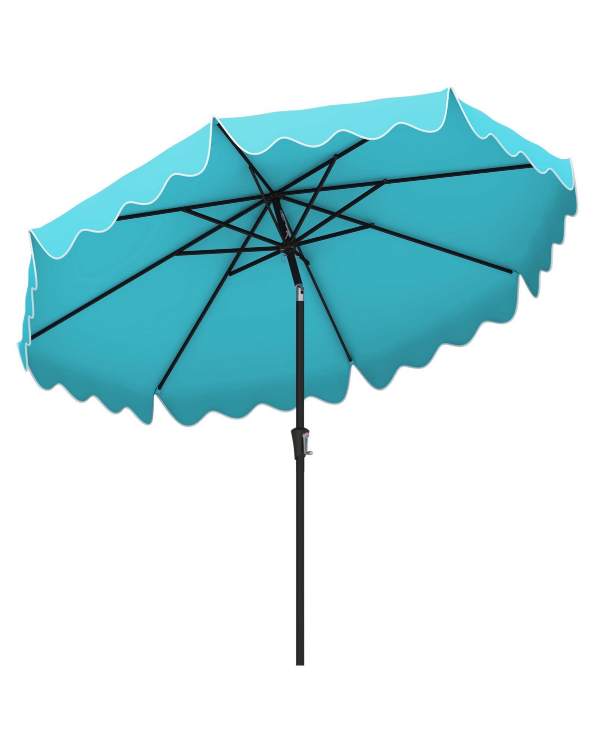 Click here for Sugift 9 ft Patio Umbrella with Crank Handle and P... prices