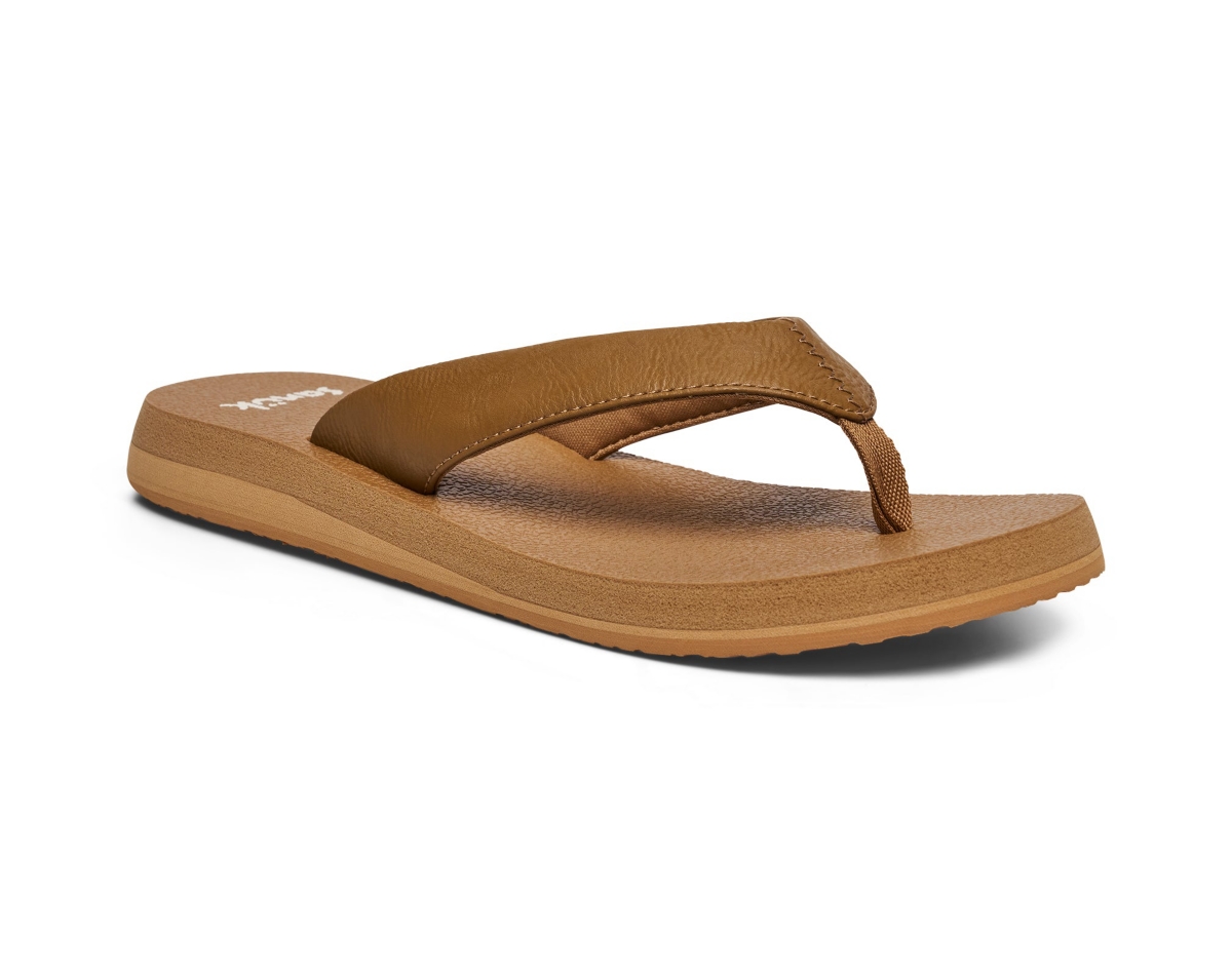 Click here for Sanuk Womens Yoga Mat Ii Sandals - Tan prices