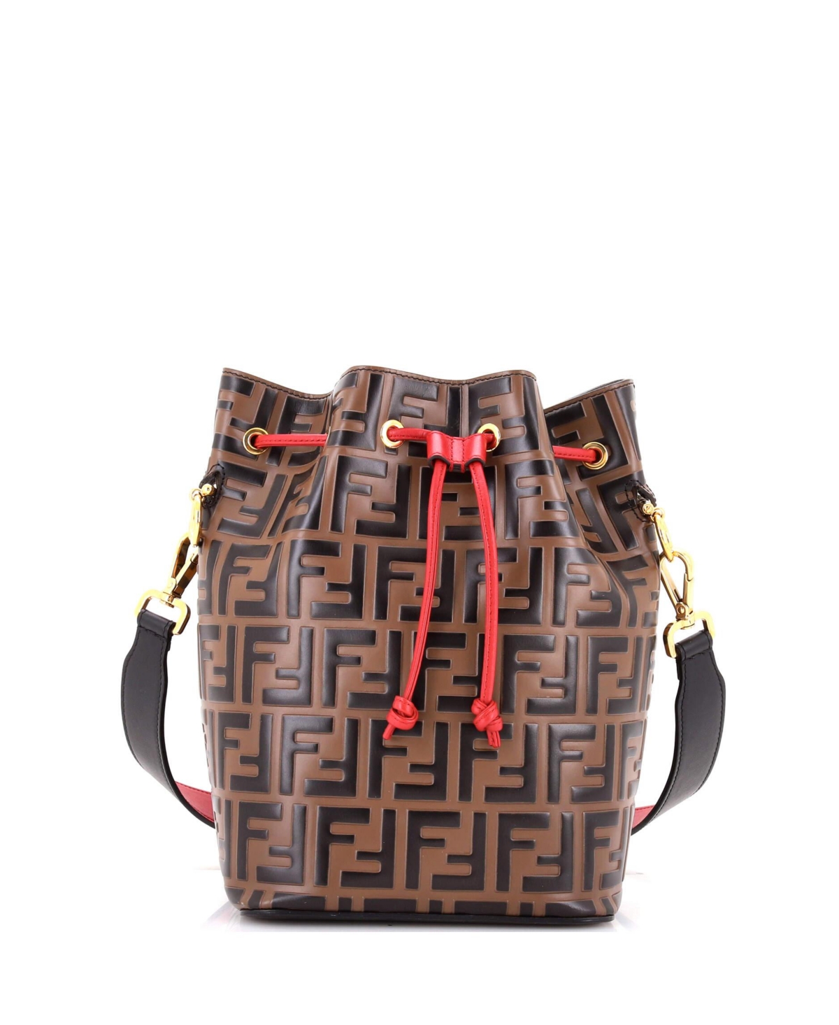 Click here for Pre-Owned Fendi Small Mon Tresor Bucket Bag Zucca... prices