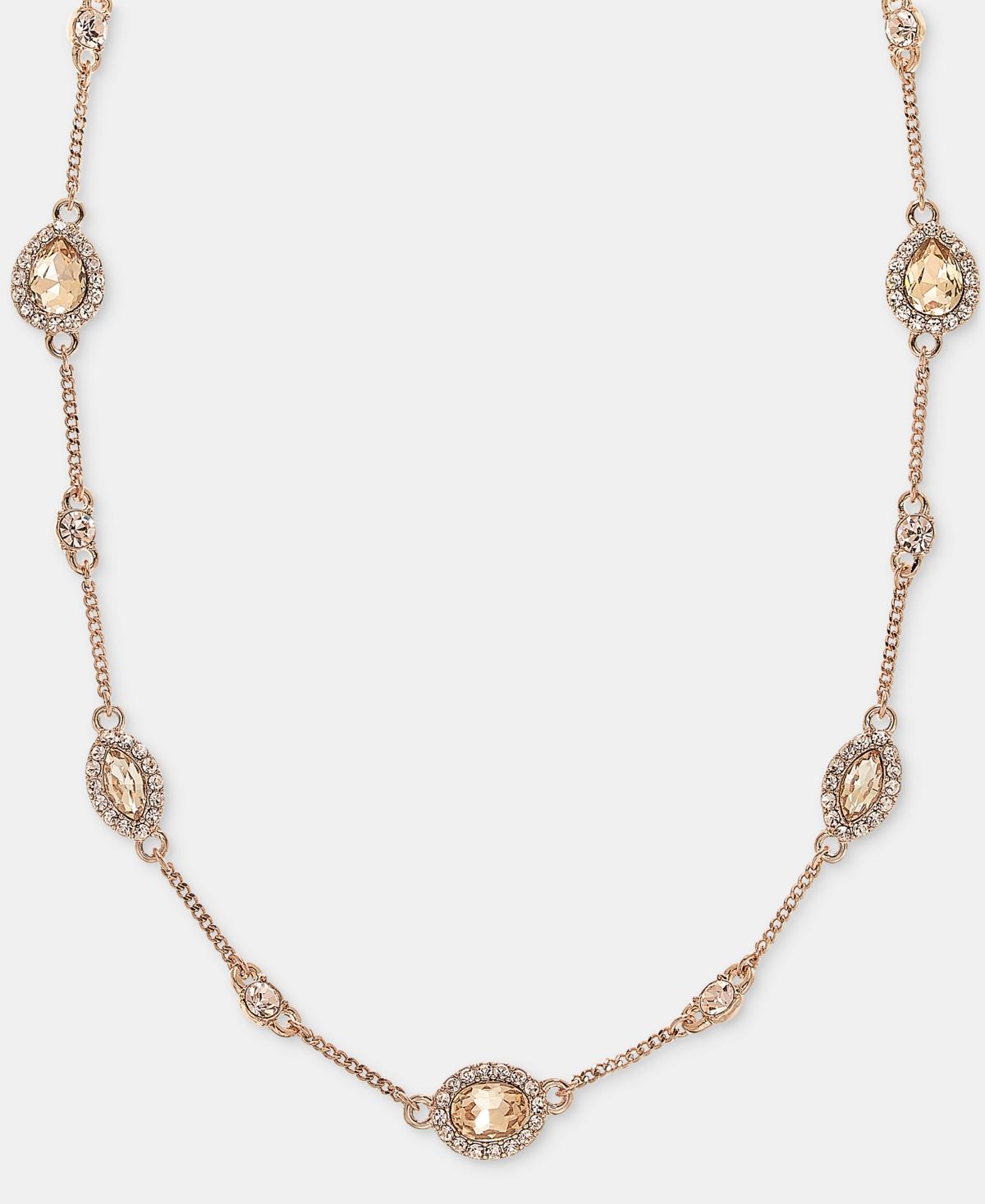 Click here for Givenchy Stone Station Collar Necklace  16 + 3 ext... prices