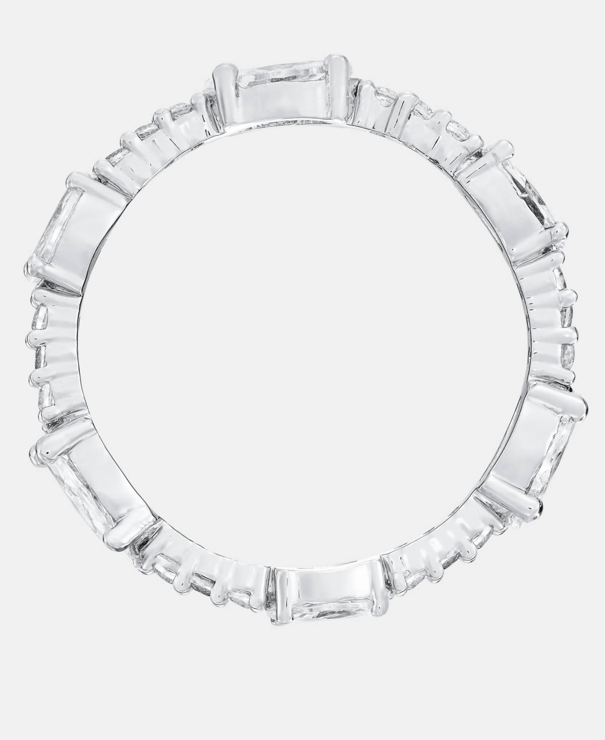 Click here for Givenchy Cubic Zirconia Band Ring - White prices