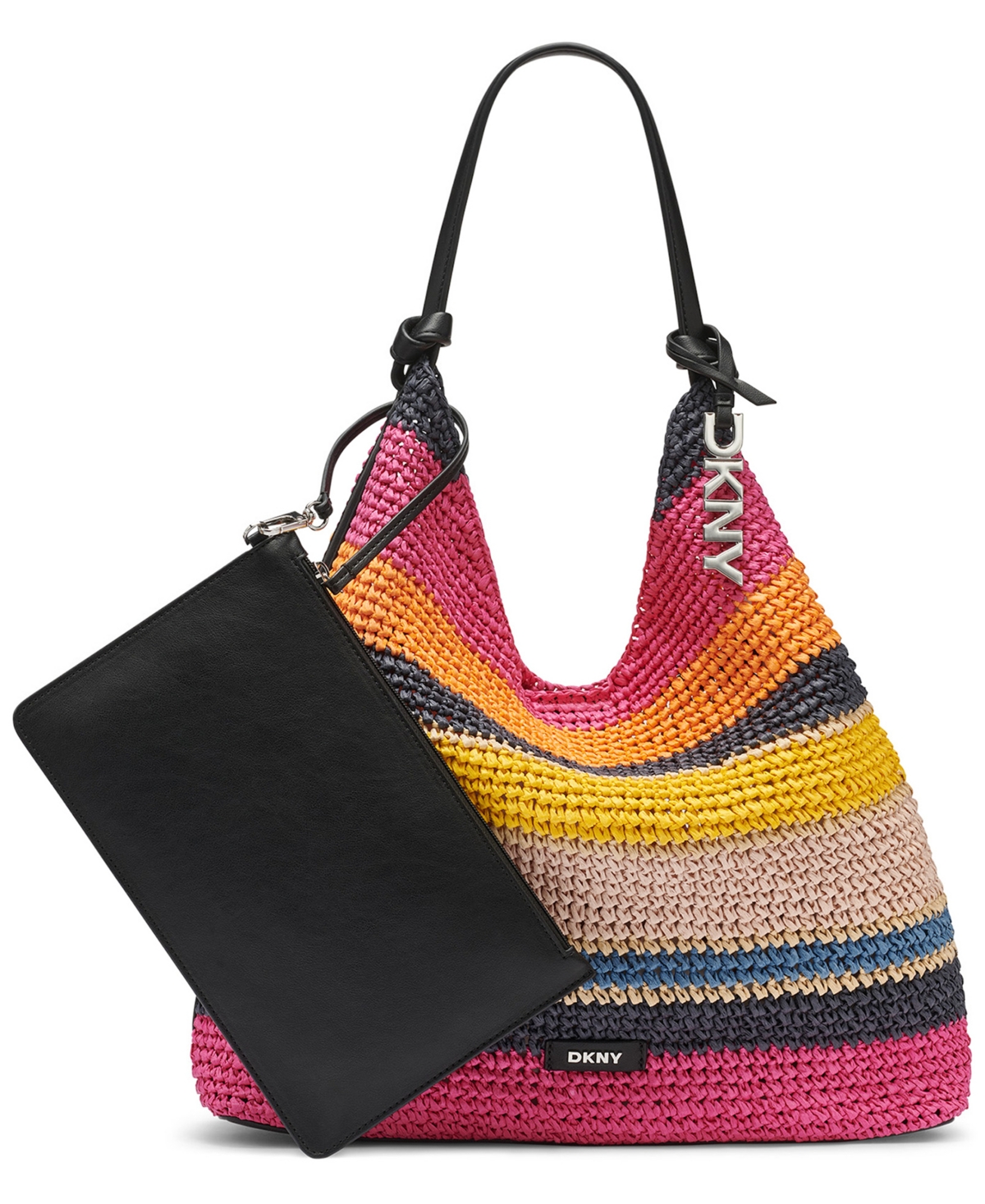 Click here for Dkny Paula Hobo Extra-Large Tote Handbag - Multi prices