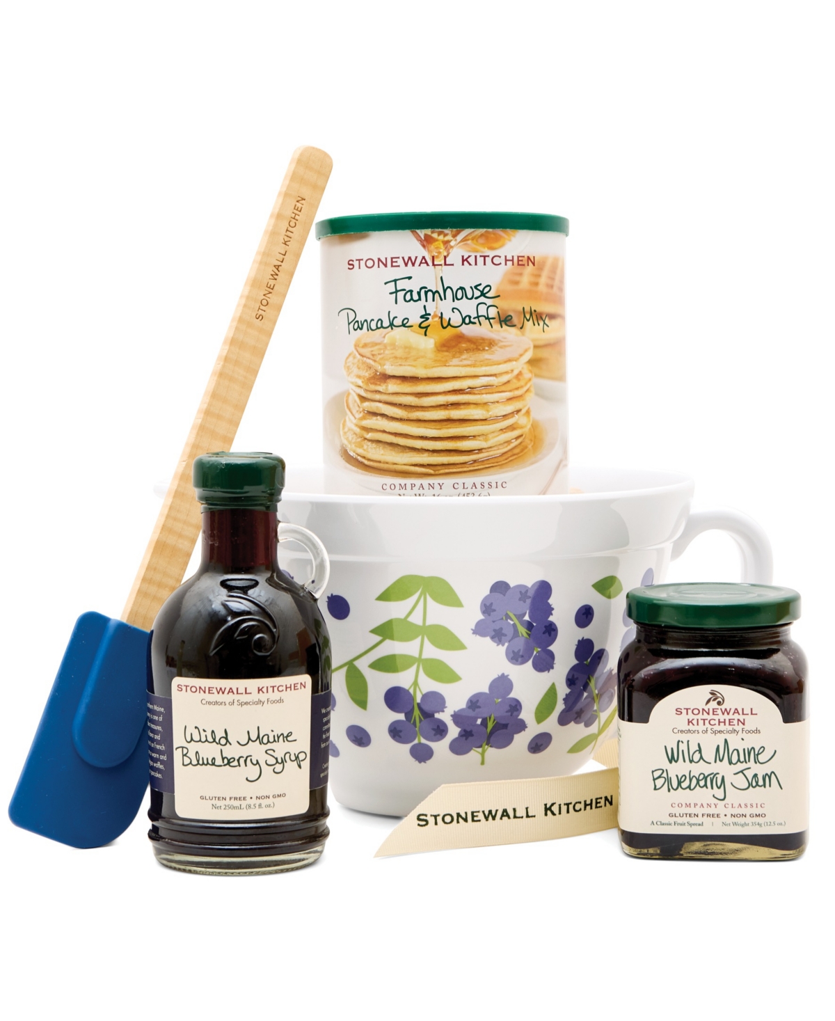 Click here for Stonewall Kitchen Blueberry Batter Bowl Gift Set... prices