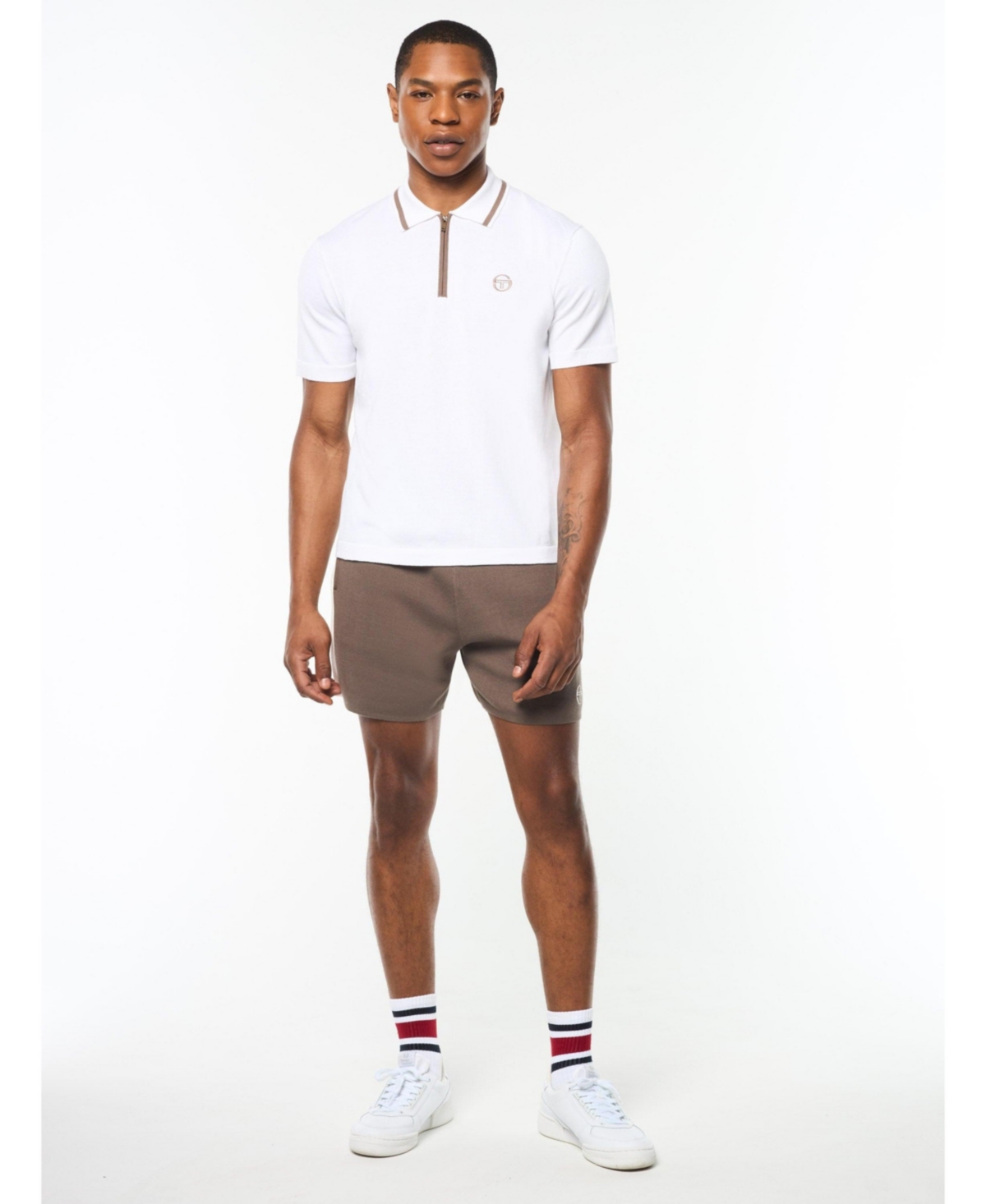 Click here for Sergio Tacchini Mens Giovane Polo - Gardenia prices