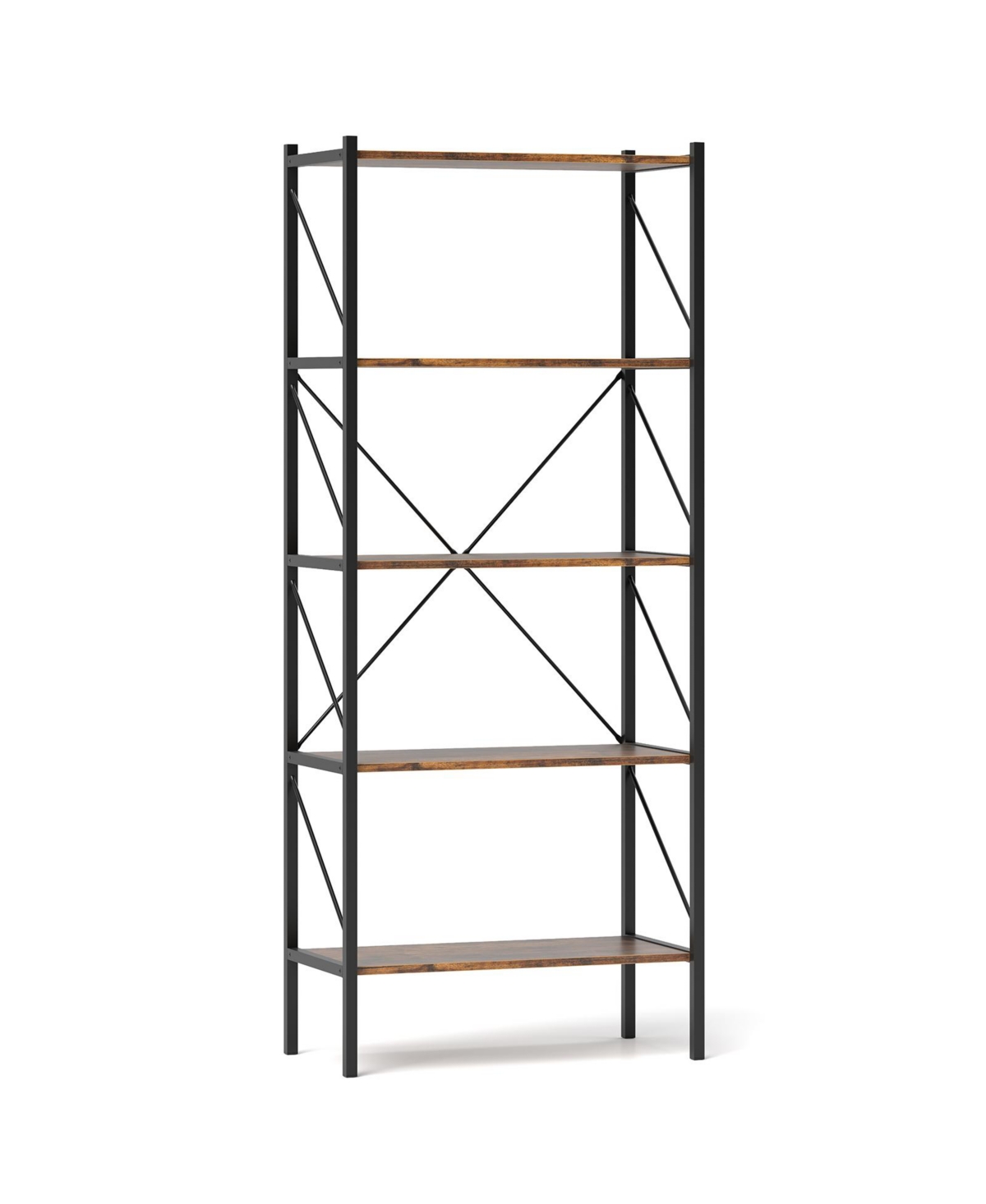 Click here for Sugift Five Tier Bookshelf with Open Shelves and M... prices