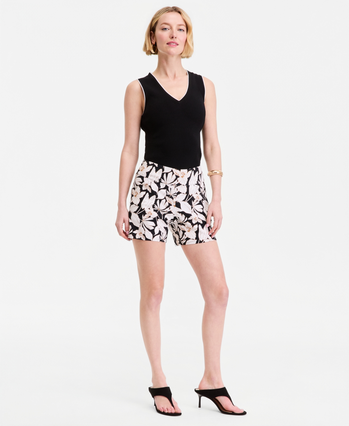 Click here for I.n.c. International Concepts Womens Printed Pull-... prices
