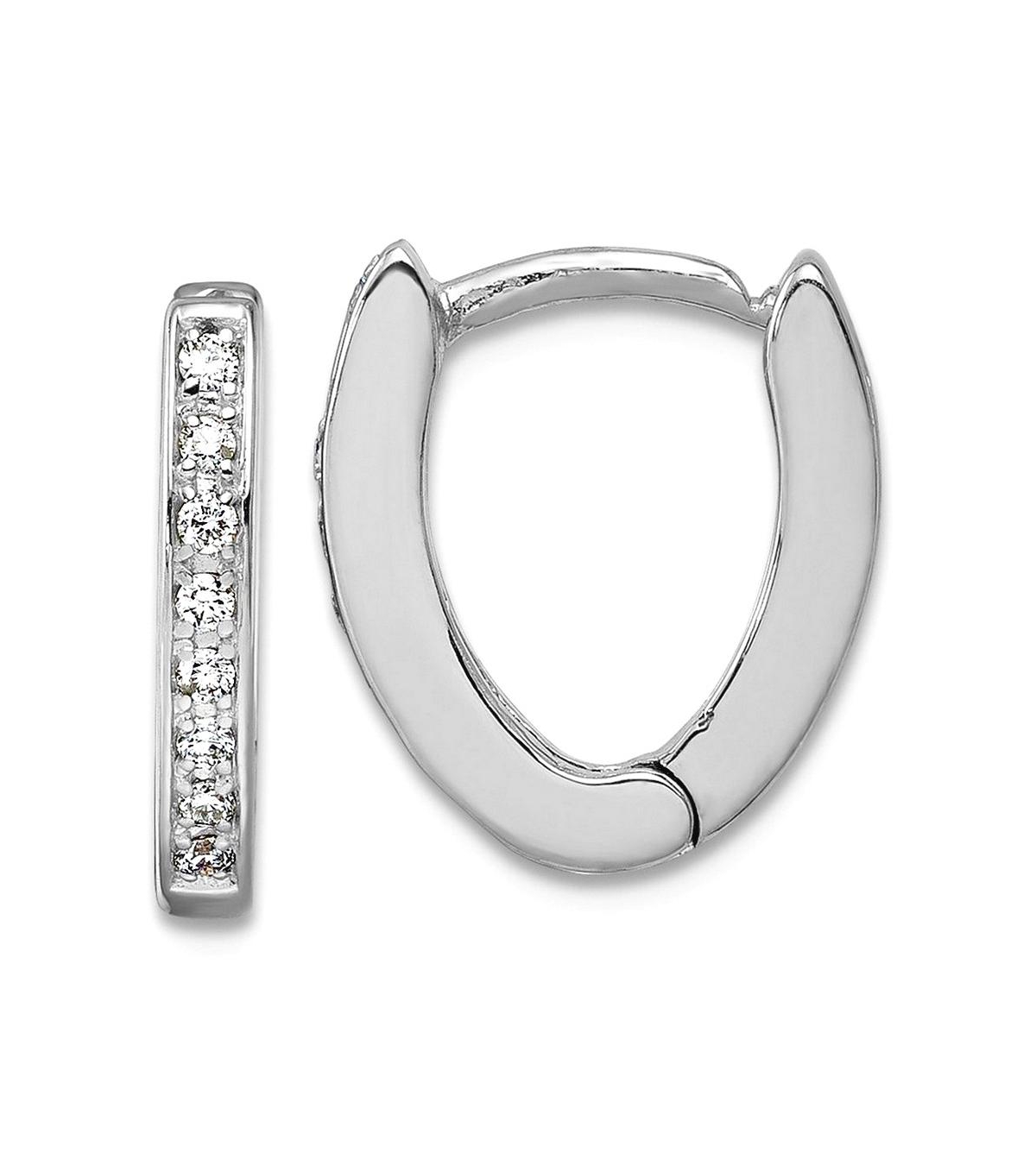 Click here for Curata Jewelry 18k Yellow or White Gold 0.16cttw D... prices