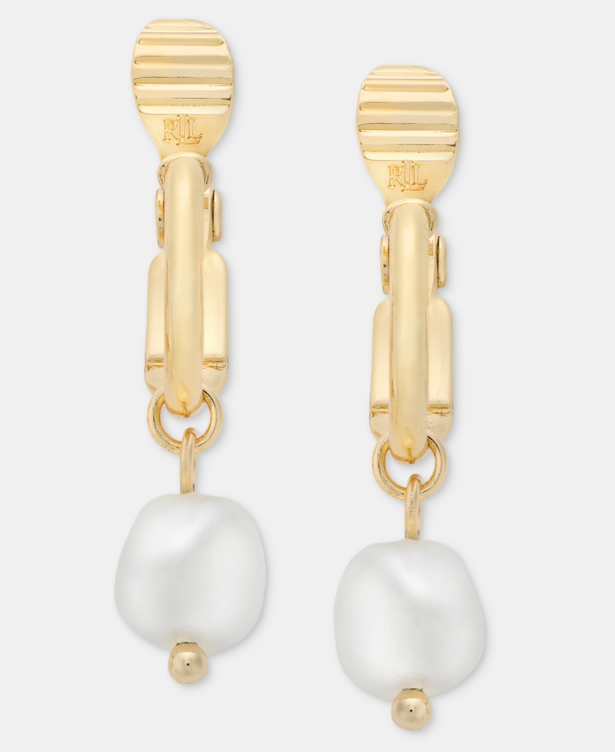 Click here for Lauren Ralph Lauren Imitation Pearl Charm Clip-On... prices