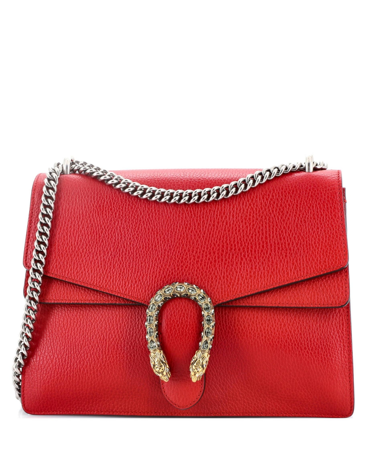 Click here for Pre-Owned Gucci Medium Dionysus Bag Leather - Red prices