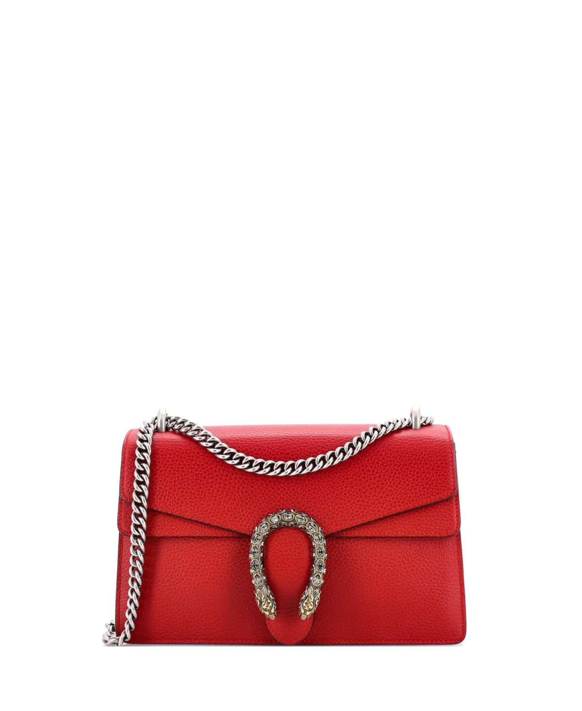 Click here for Pre-Owned Gucci Small Dionysus Bag Leather - Red prices