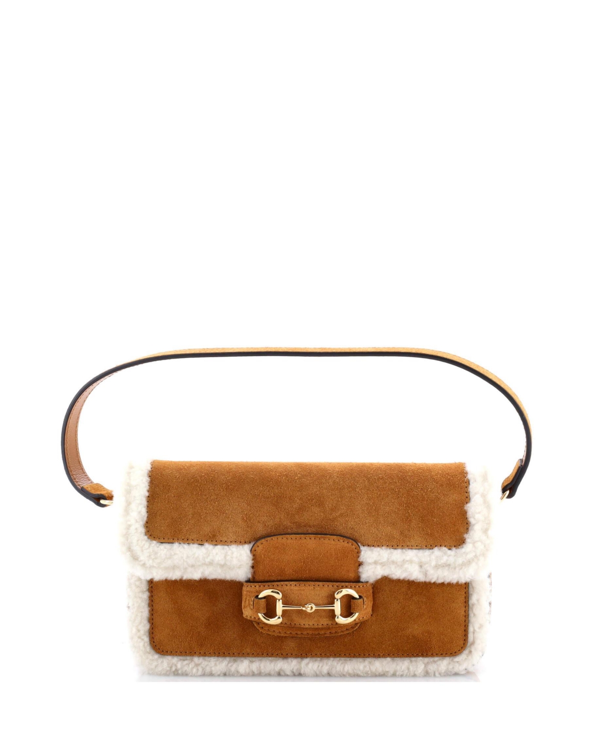 Click here for Pre-Owned Gucci Mini Horsebit 1955 Shoulder Bag Su... prices