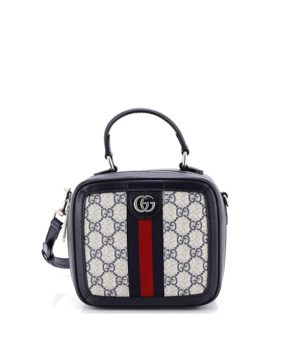 Click here for Pre-Owned Gucci Mini Ophidia Zip Around Top Handle... prices