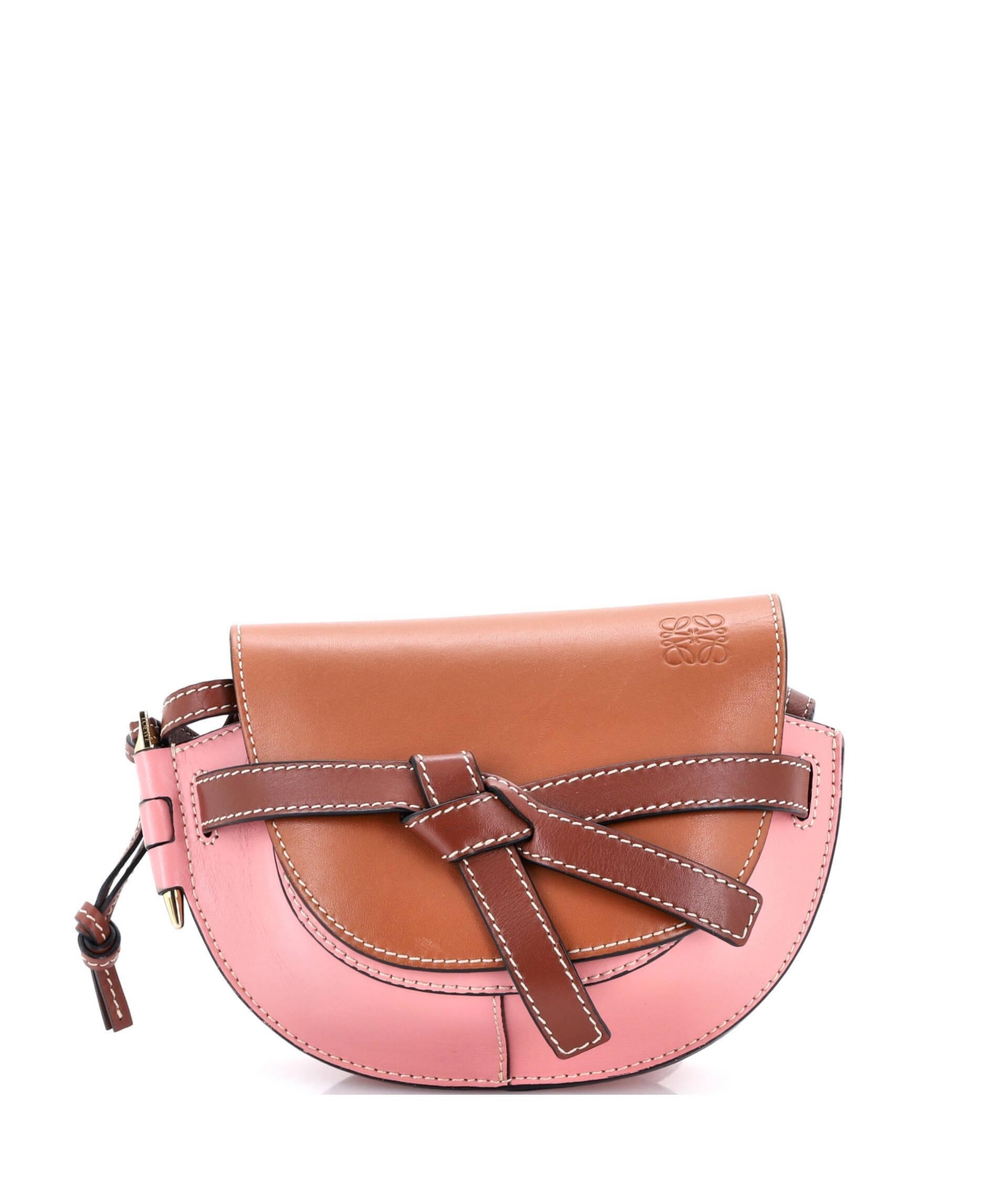 Click here for Pre-Owned Loewe Mini Gate Shoulder Bag Leather - B... prices