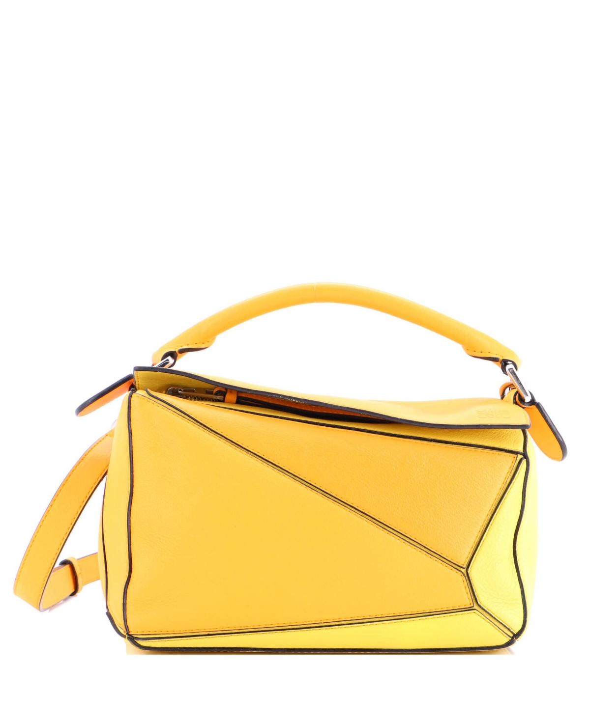 Click here for Pre-Owned Loewe Small Puzzle Bag Leather - Yellow prices
