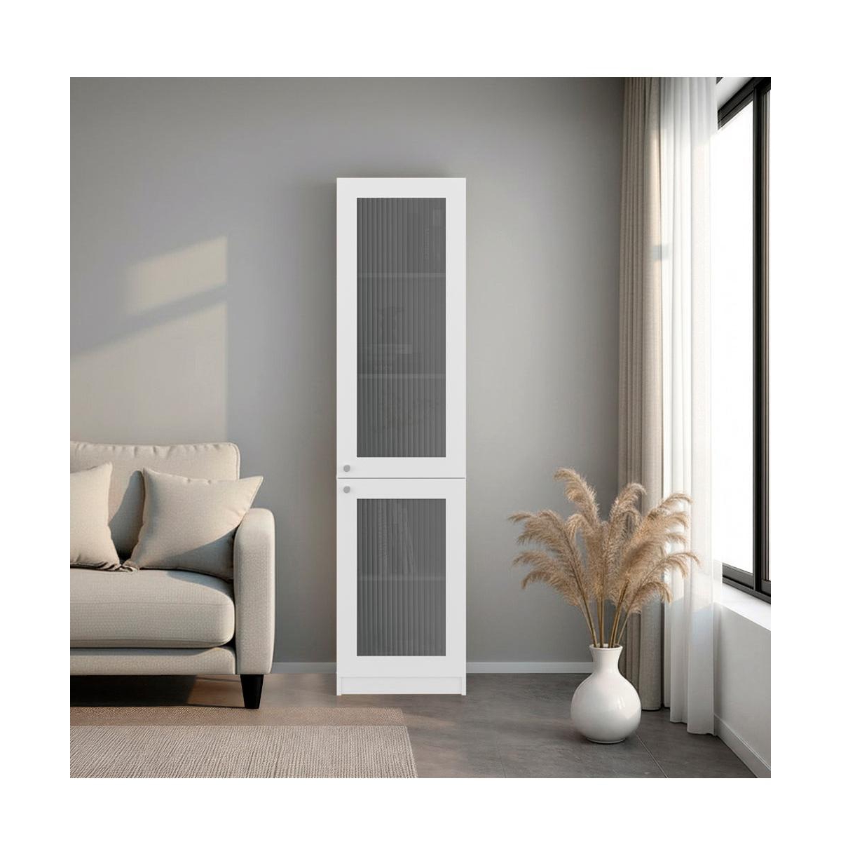 Click here for Depot E-Shop Surry Tall Bookcase 71" H with 2... prices