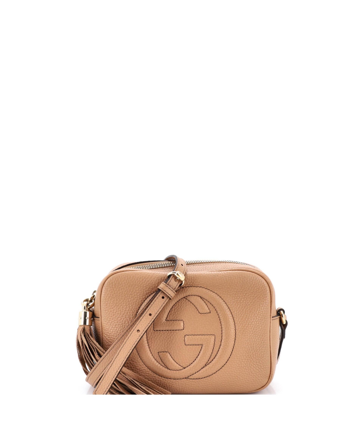Click here for Pre-Owned Gucci Small Soho Disco Crossbody Bag Lea... prices