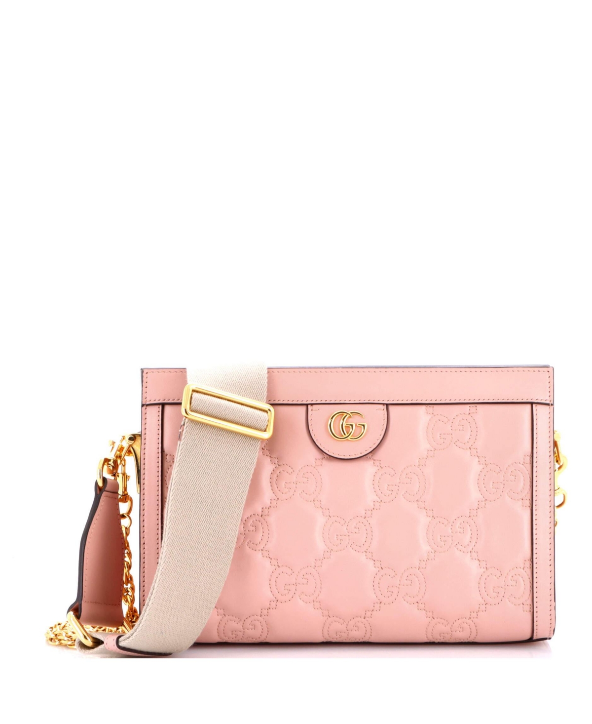 Click here for Pre-Owned Gucci Small Gg Shoulder Bag Gg Matelasse... prices