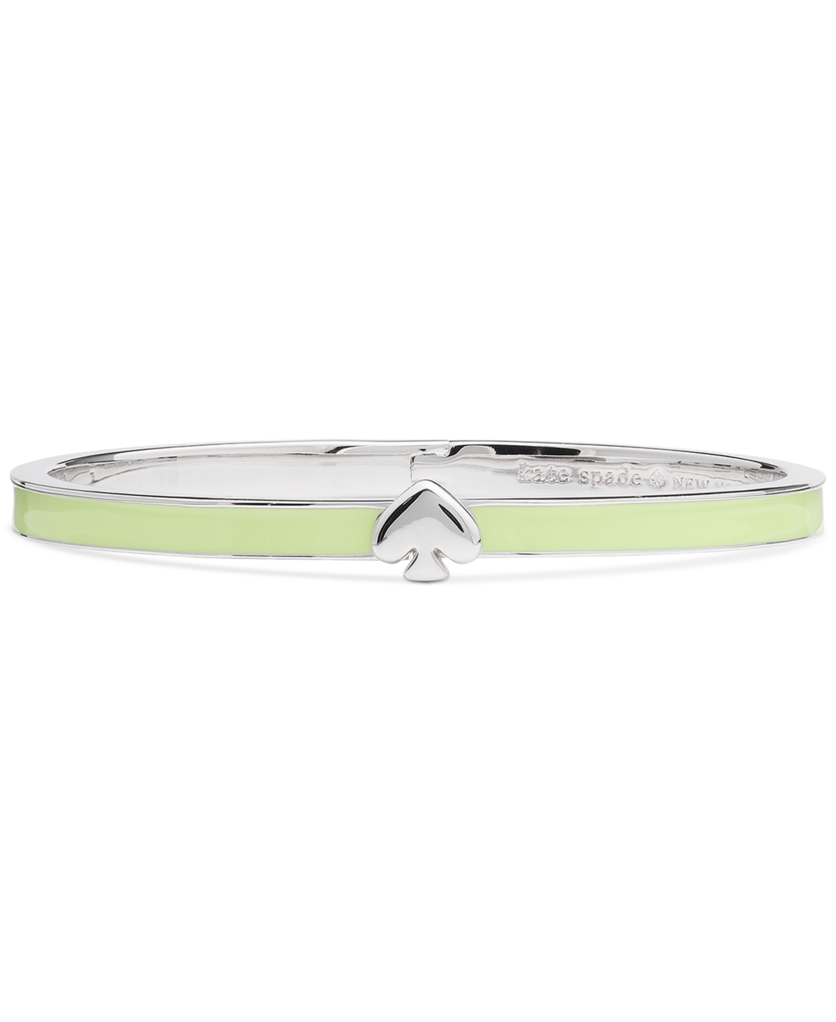 Click here for kate spade new york Silver Plated Thin Enamel Bang... prices
