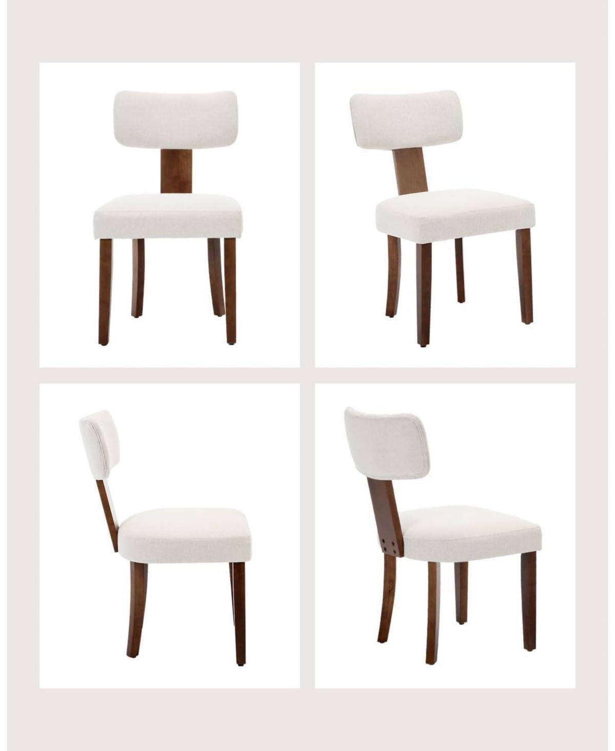 Click here for gaomon Leather Dining Chairs Set of 6  Upholstered... prices