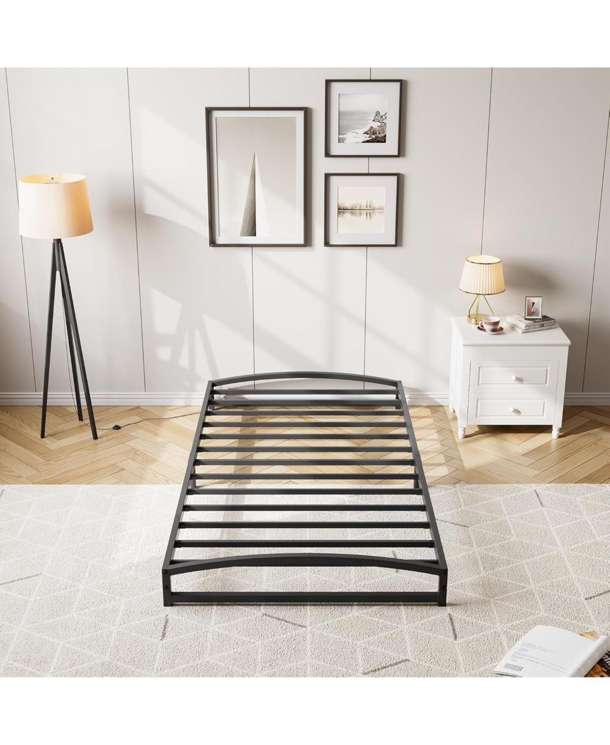 Click here for gaomon Low Bed Frame Heavy Duty Metal Platform  Ma... prices