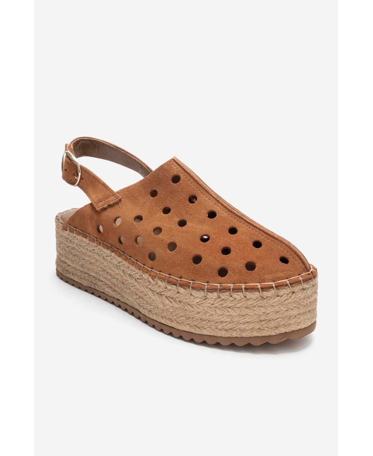 Click here for Forever & Always Shoes Womens Fraga Leather Wedge... prices