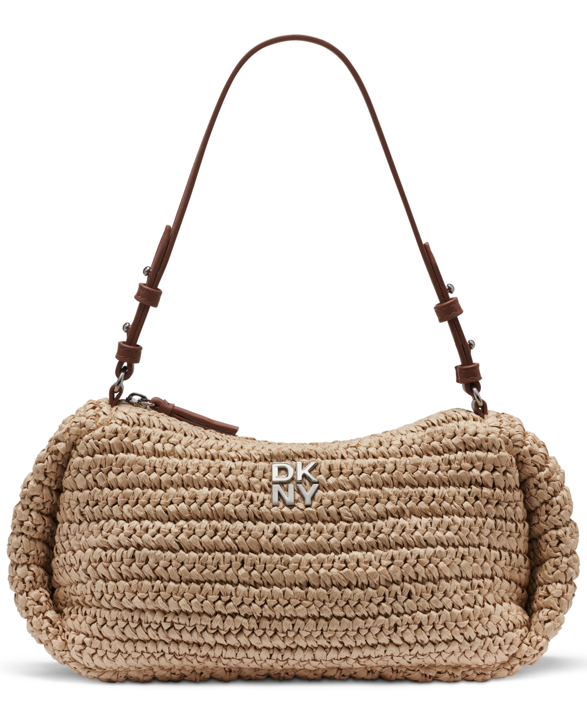 Click here for Dkny Remy Zip-Top Medium Shoulder Handbag - Natura... prices