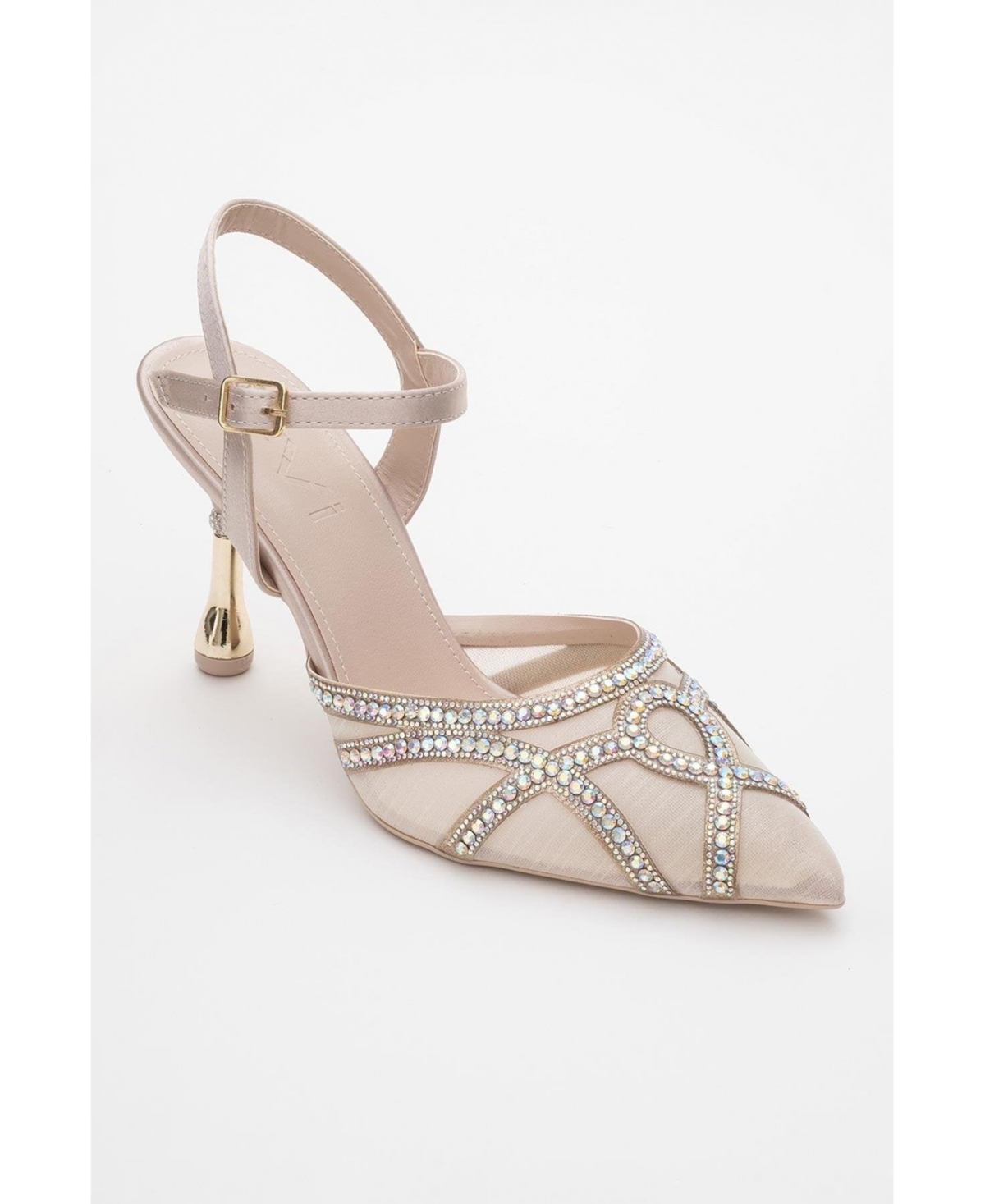 Click here for Prologue Shoes Womens Volby Embellished Pointed To... prices