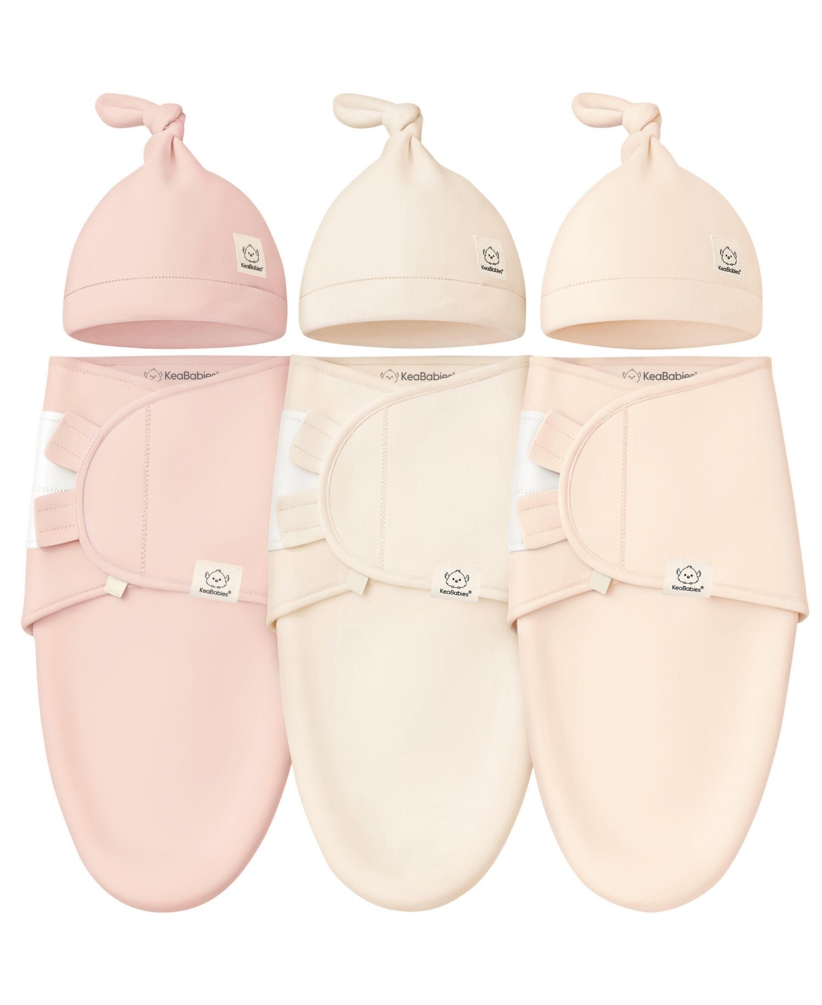 Click here for 3pk Organic Swaddle Sleep Sacks with Knot Hats  Ne... prices