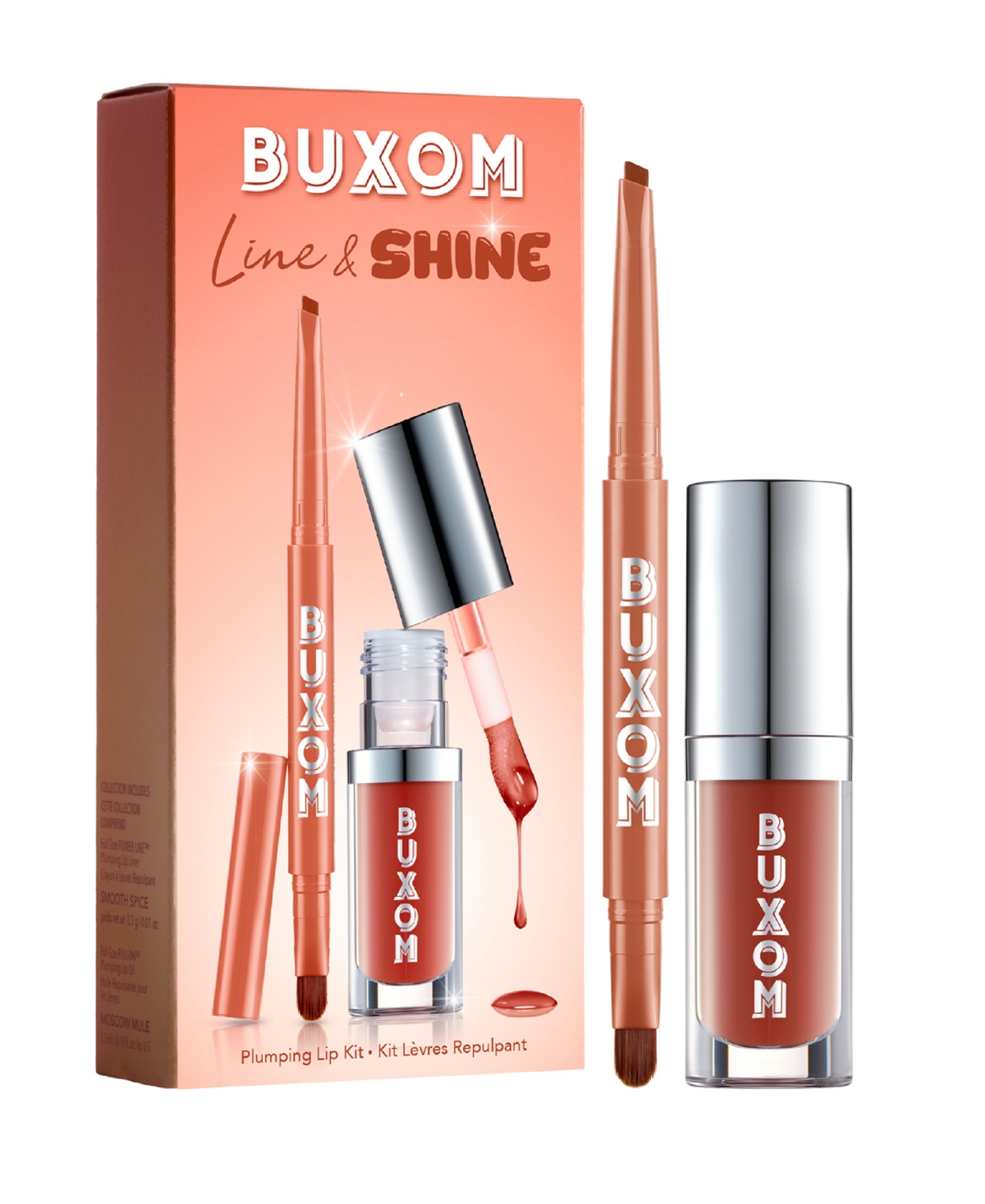 Click here for Buxom Cosmetics 2-Pc. Shine Lip Oil and Lip Liner... prices