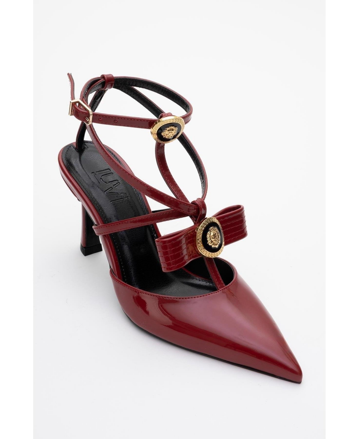 Click here for Prologue Shoes Womens Peal Pointed Toe Pump - Burg... prices