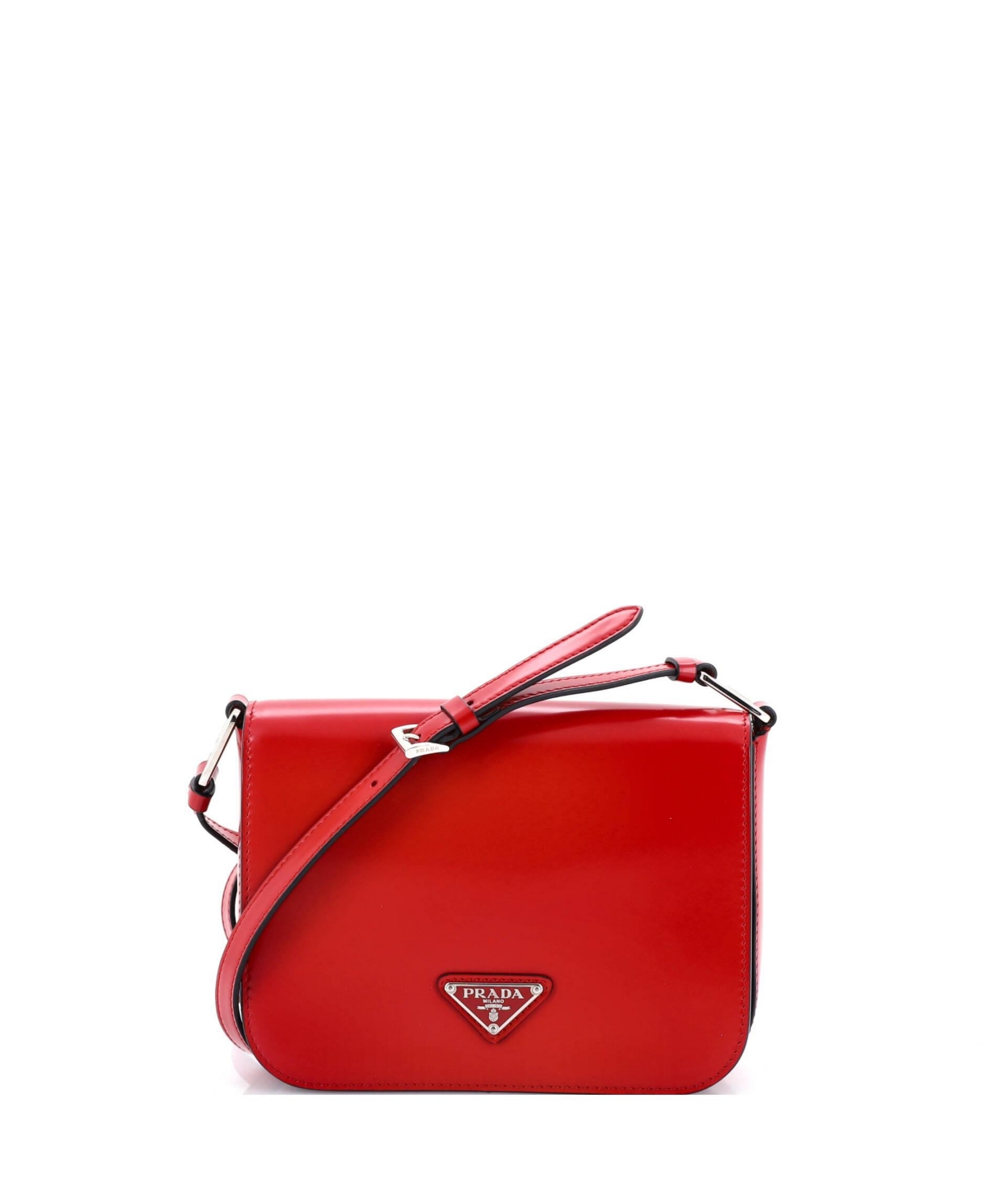 Click here for Pre-Owned Prada Small Full Flap Shoulder Bag Spazz... prices