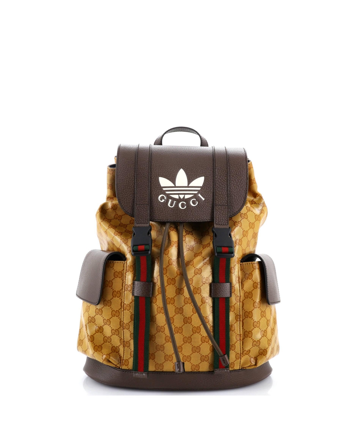 Click here for Pre-Owned Gucci Medium x adidas Double Pocket Buck... prices