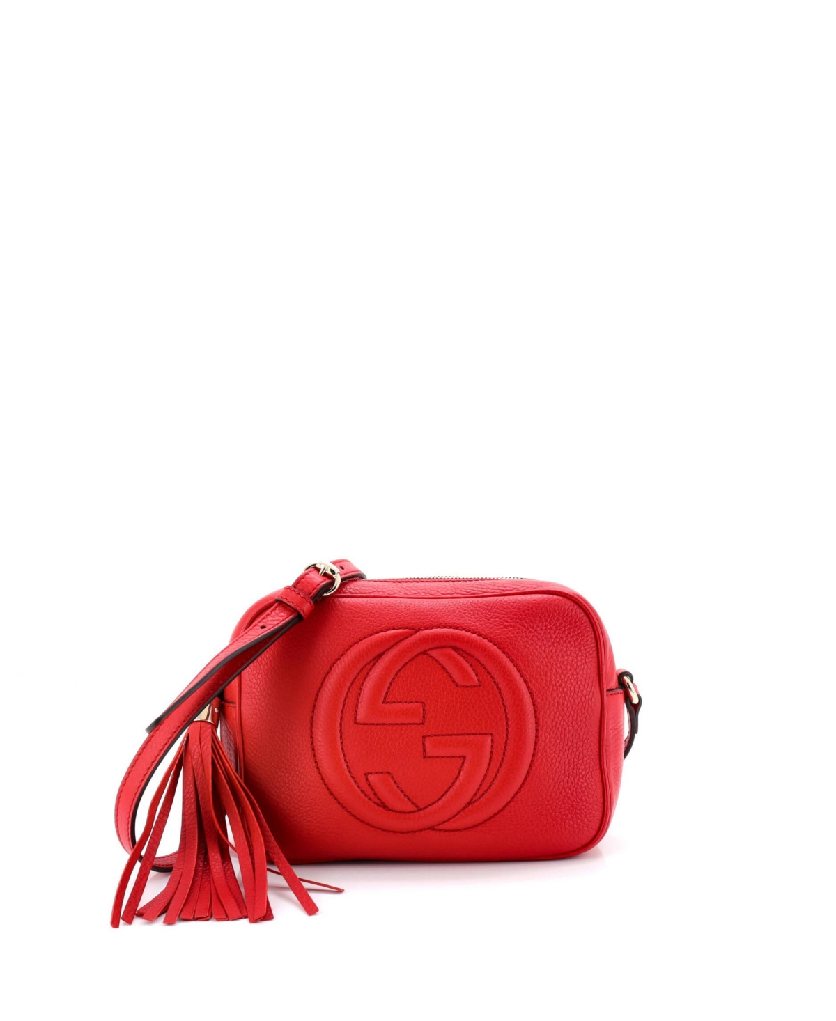 Click here for Pre-Owned Gucci Small Soho Disco Crossbody Bag Lea... prices