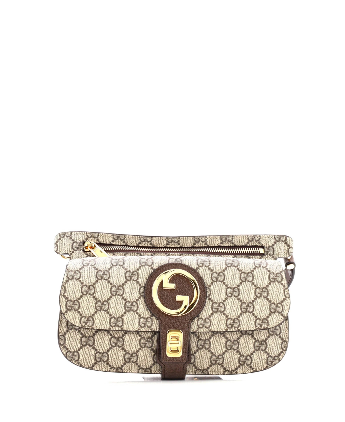 Click here for Pre-Owned Gucci Blondie Flap Pocket Belt Bag Gg Co... prices
