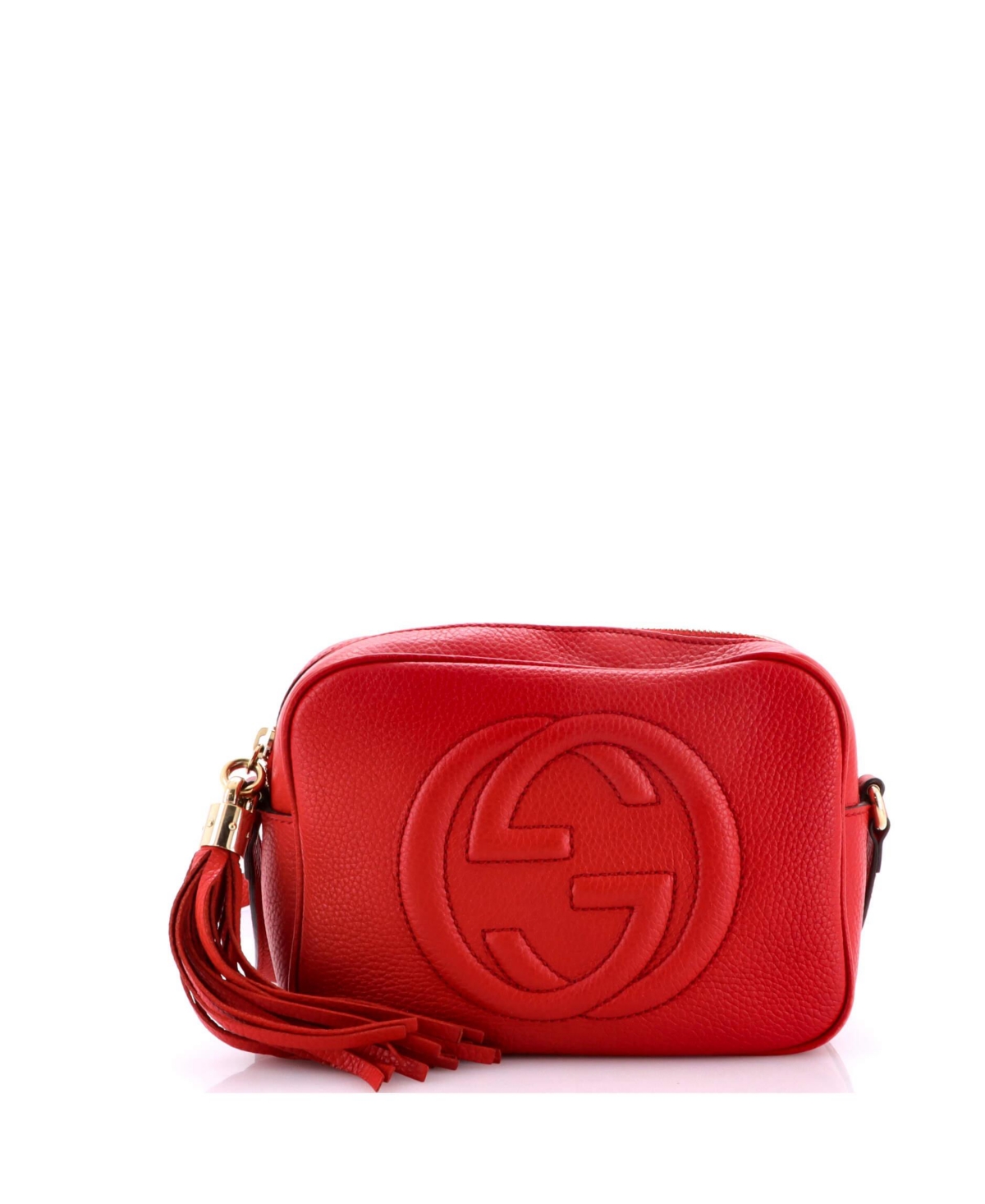 Click here for Pre-Owned Gucci Small Soho Disco Crossbody Bag Lea... prices