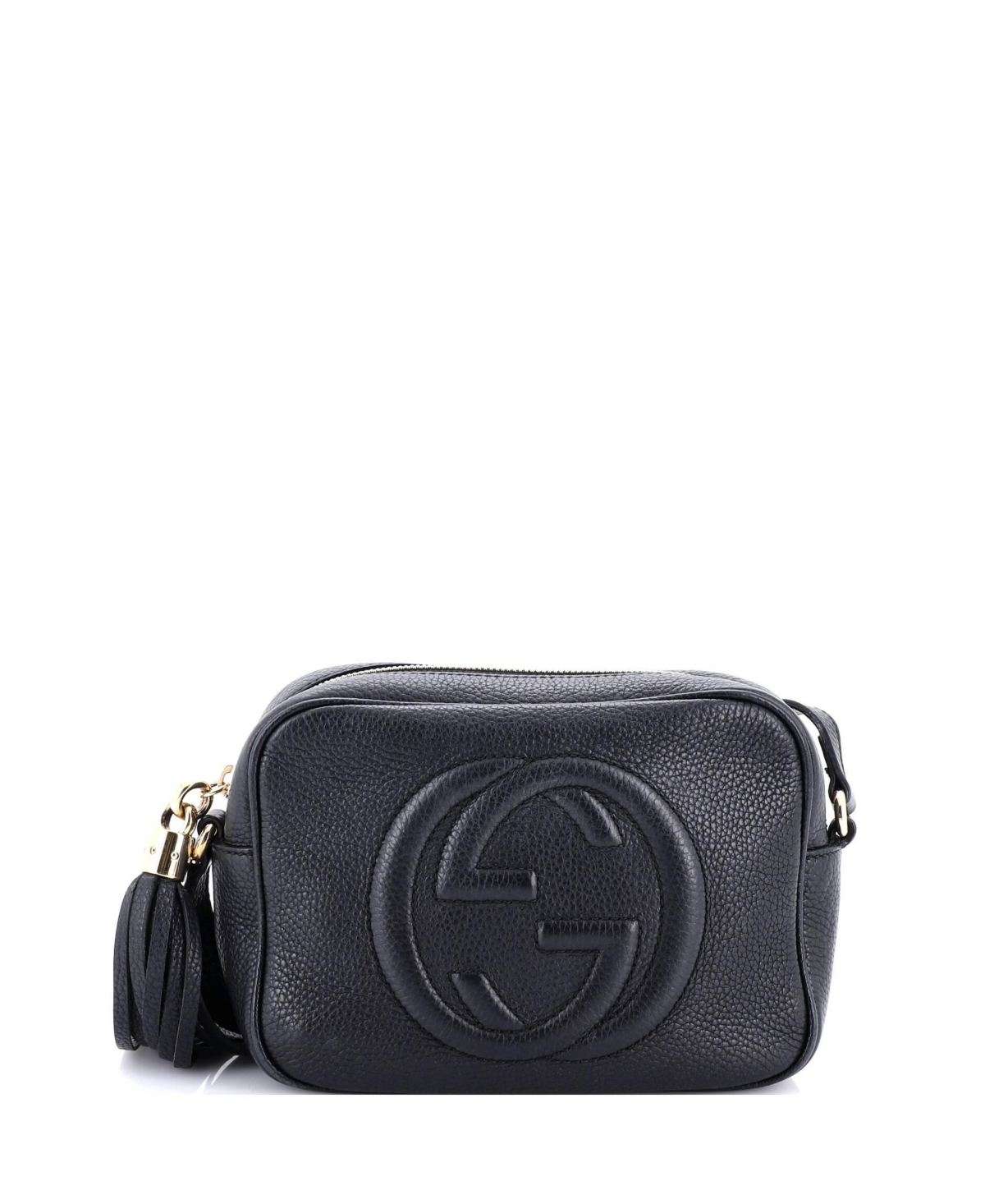 Click here for Pre-Owned Gucci Small Soho Disco Crossbody Bag Lea... prices