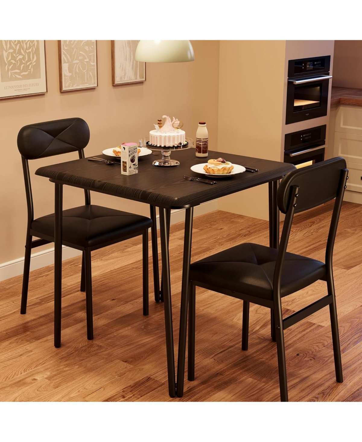 Click here for gaomon Dining Table for 2-Small Square Kitchen Din... prices