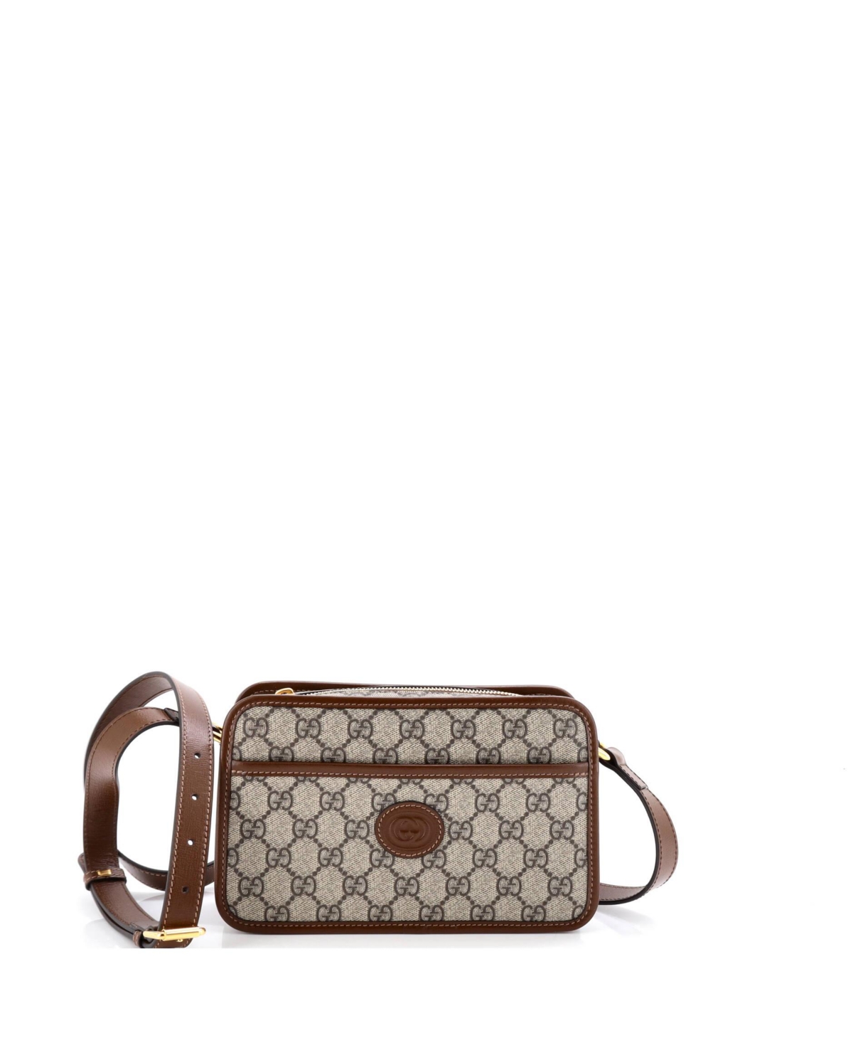 Click here for Pre-Owned Gucci Mini Interlocking G Patch Camera B... prices