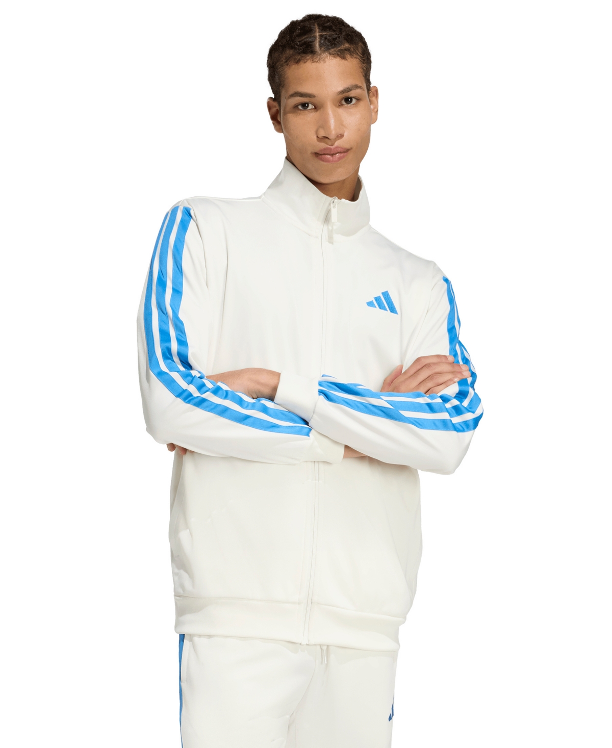 Click here for adidas Mens 3 Stripes Tricot Regular Track Top - O... prices