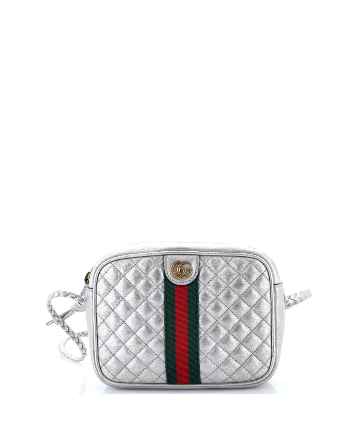 Click here for Pre-Owned Gucci Mini Trapuntata Camera Bag Quilted... prices