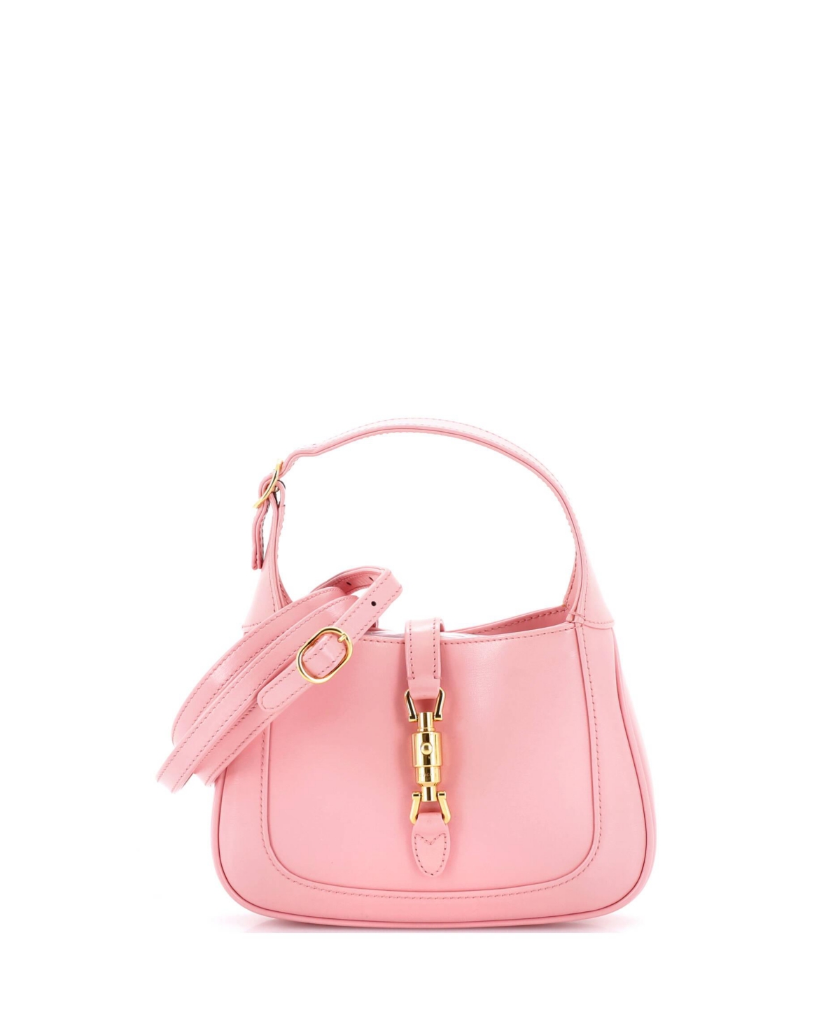 Click here for Pre-Owned Gucci Mini Jackie 1961 Hobo Leather - Pi... prices